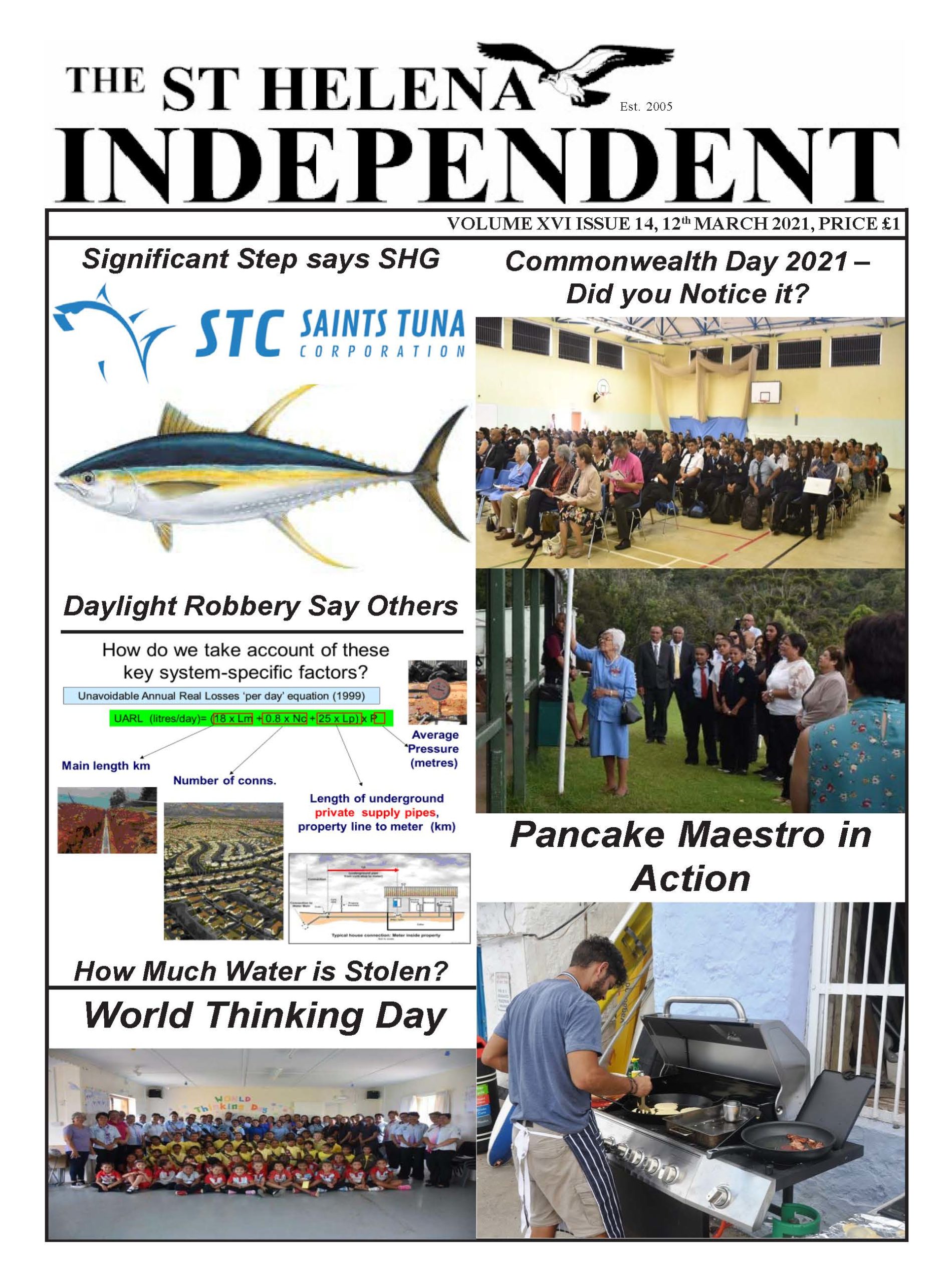 St Helena Independent 20210312 - St Helena Independent