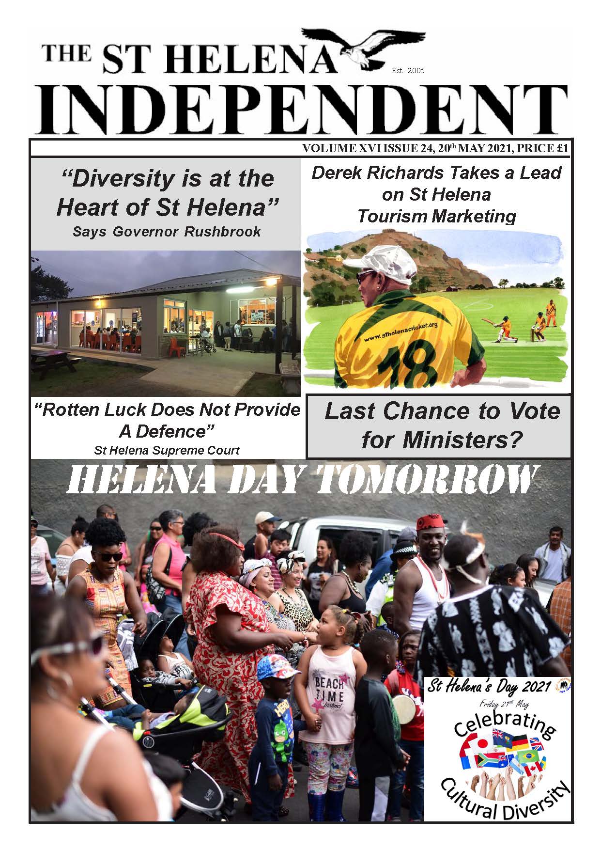 St Helena Independent 20210520 - St Helena Independent