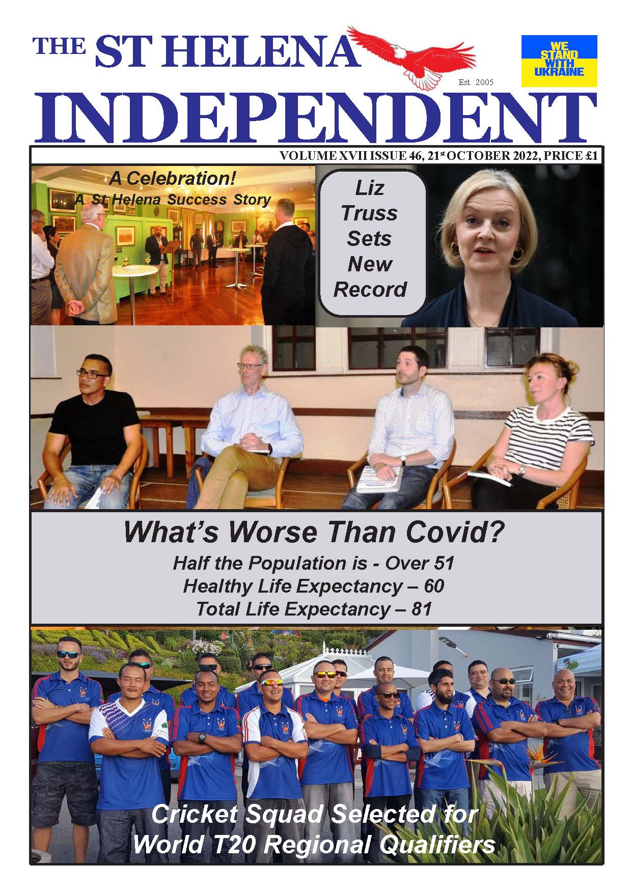 St Helena Independent 20221021 | St Helena Independent