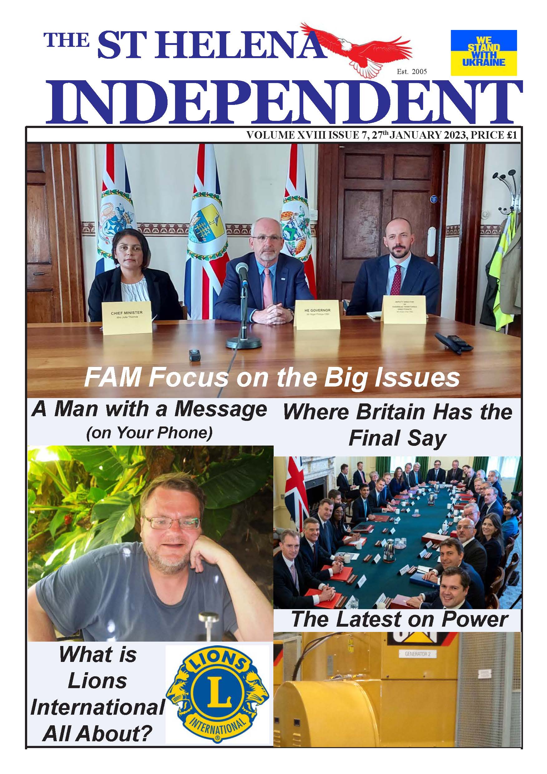 St Helena Independent 20230127 - St Helena Independent